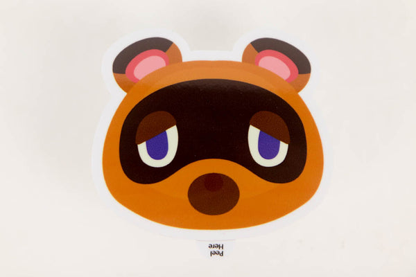 Tom Nook Animal Crossing Vinyl Sticker – Oh, Hello Companies